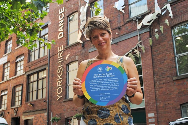 Yorkshire Dance takes pride in rainbow plaque | Leeds Pride 2018